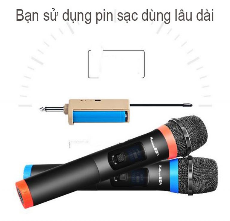 Micro không dây Halfsun U8008 | Phụ kiện Casu