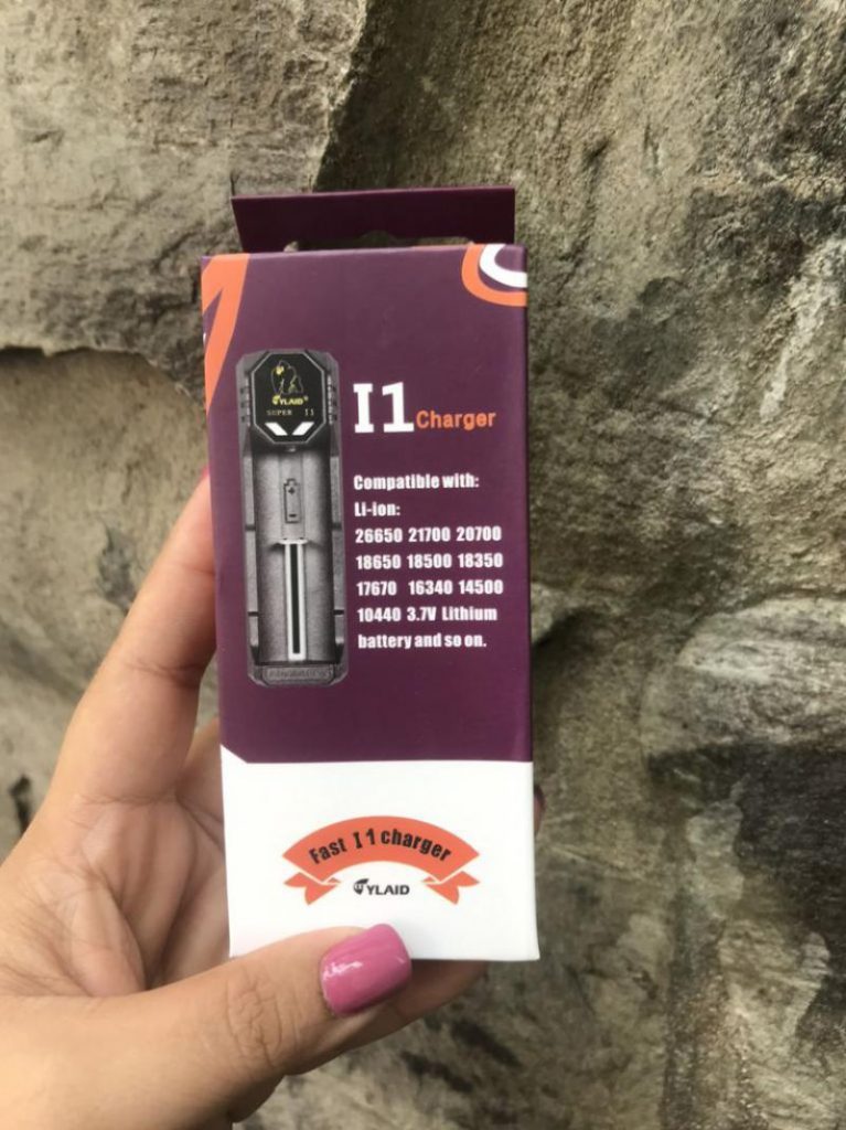 Bộ sạc vape cylaid chính hãng cho 1 viên pin