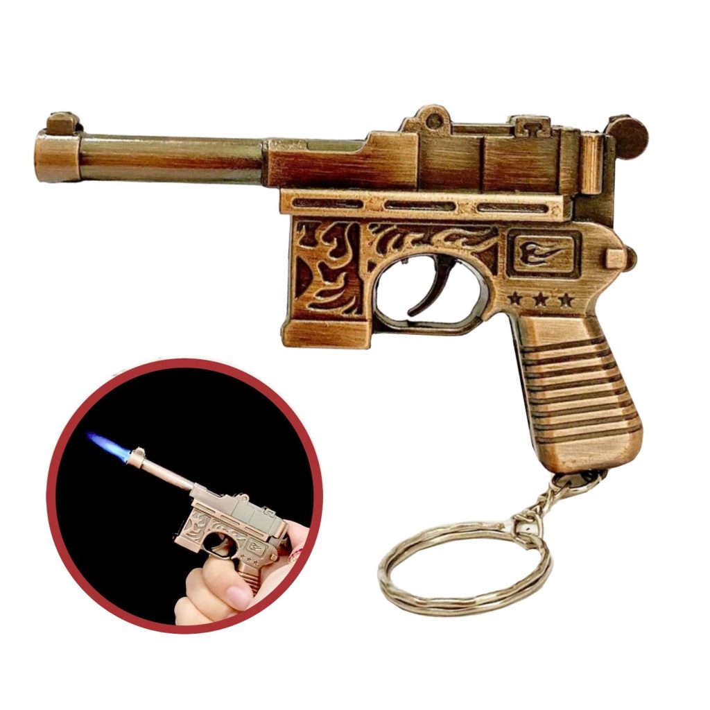 Bật lửa khè hình súng cổ Mauser mini | Phụ kiện Casu